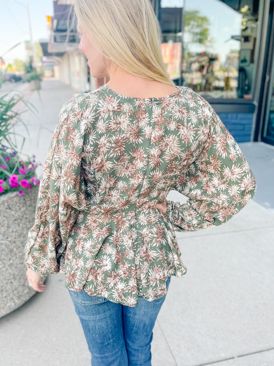 Cari Floral Top – Lynne Morgan Boutique